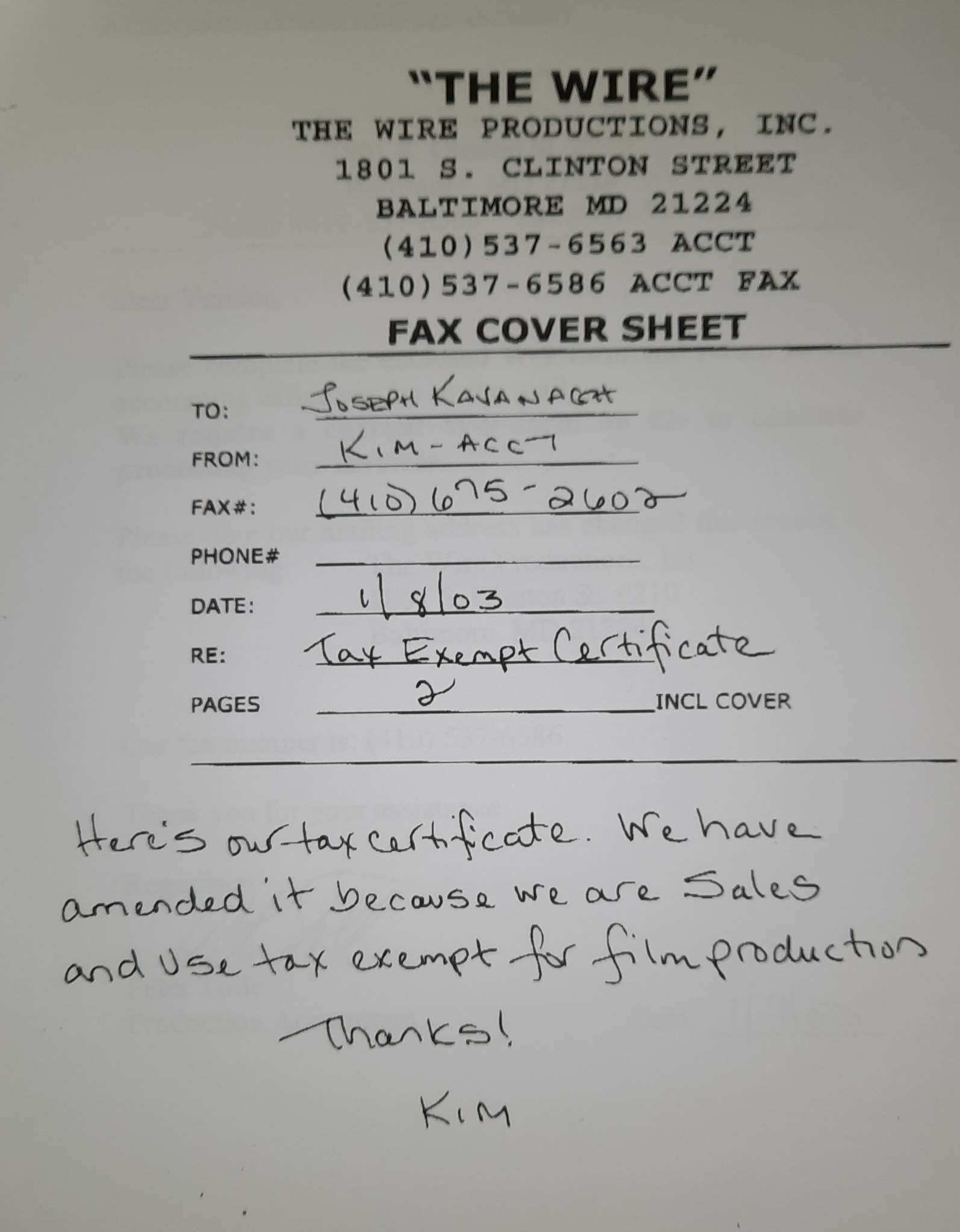 The Shop – A History of the Joseph Kavanagh Company