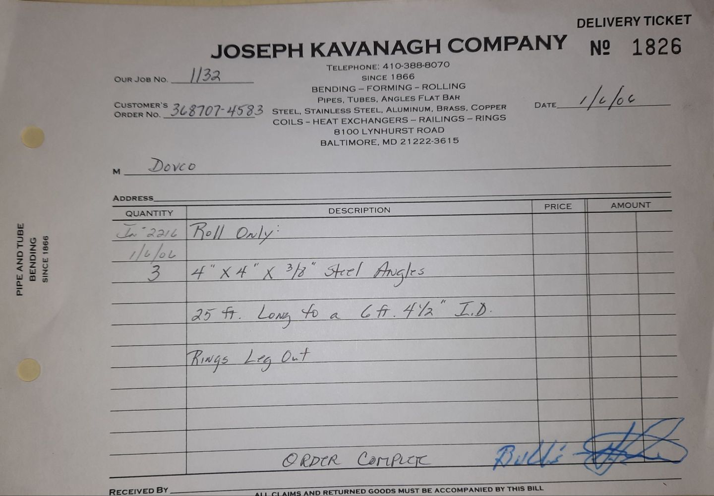 Taking On A Tenant – The Shop – A History of the Joseph Kavanagh Company